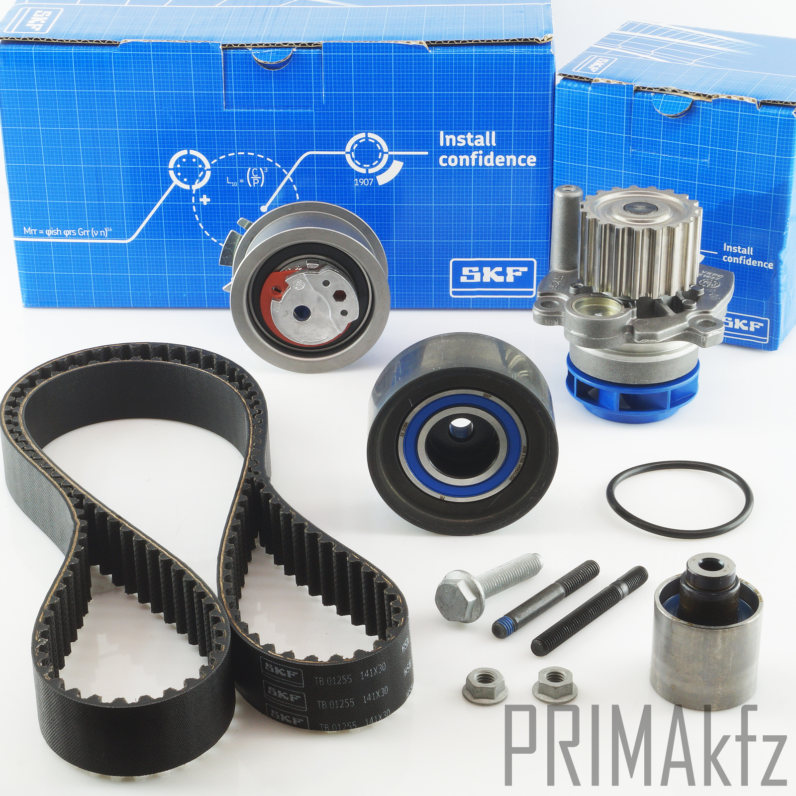 SKF VKMC 01255-1 Timing Belt Kit Water Pump Audi a3 a4 a6 VW SEAT SKODA ...