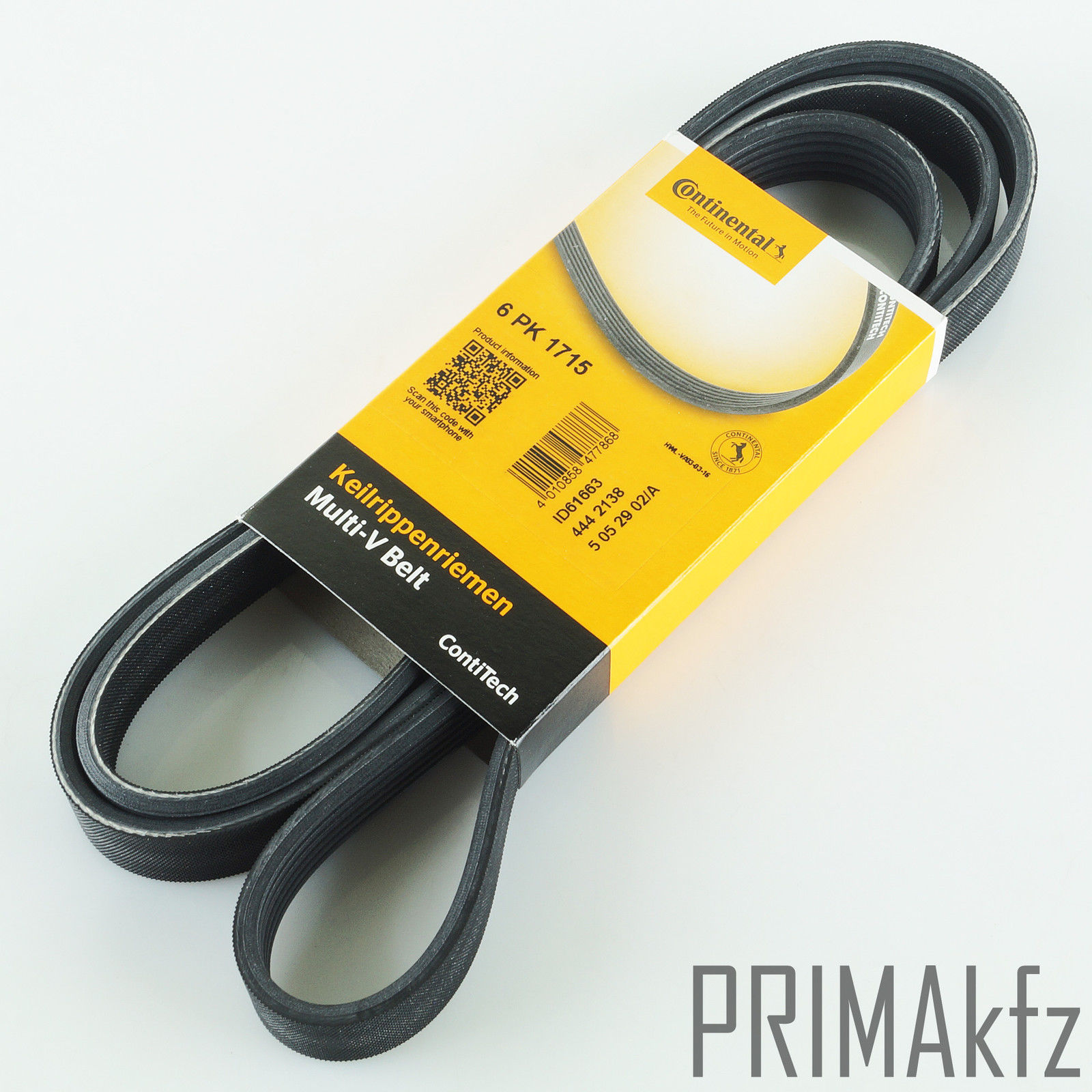 CONTI 6PK1715 Keilrippenriemen Opel 1.7 CDTI Ford 1.8 TDCi VW LT 2.5 ...