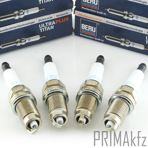 Zündspule Zündkabel Satz + BERU Zündkerzen für Seat VW Caddy Lupo Polo ...